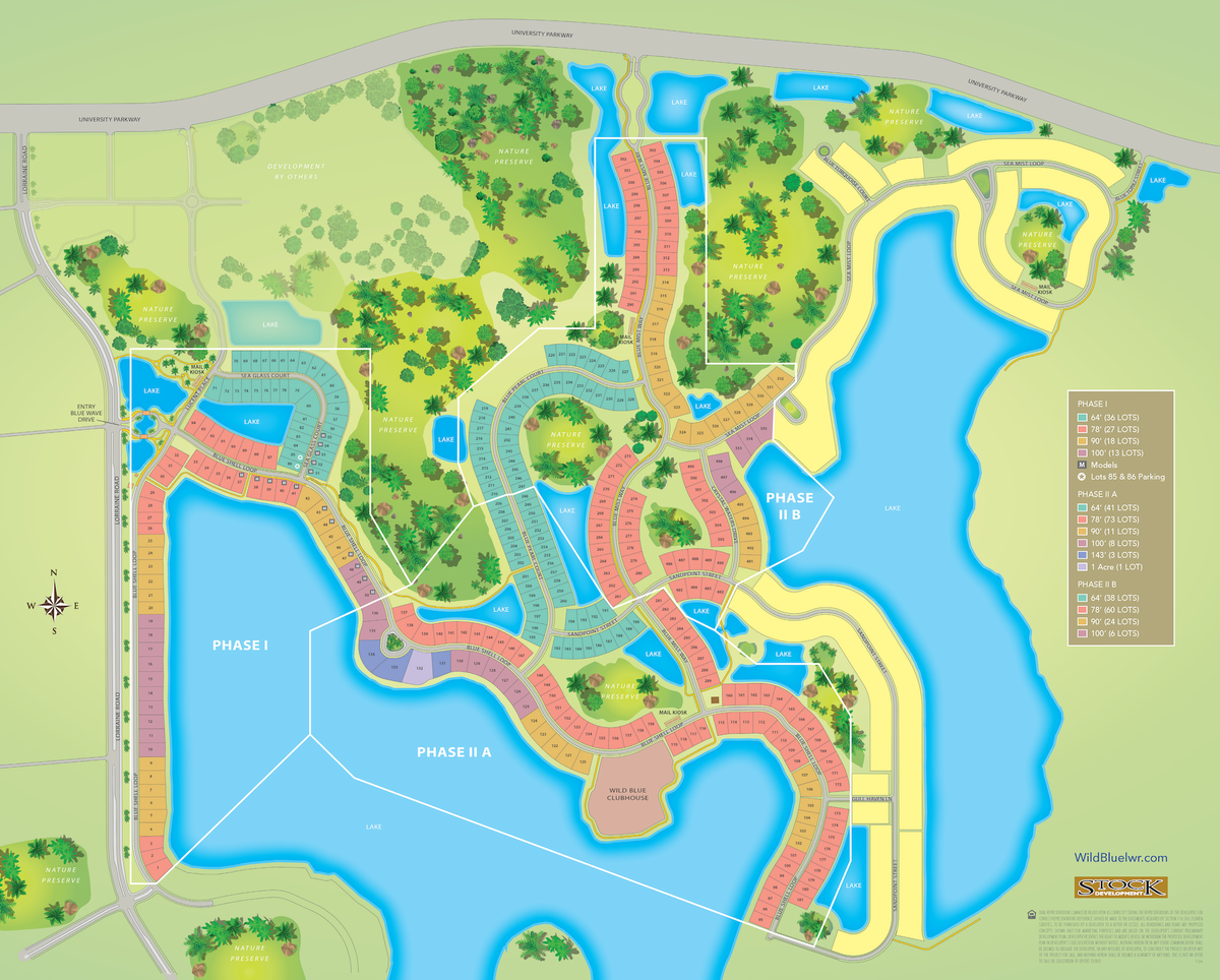 Site plan / Wild Blue at Waterside / STOCK Family of Companies